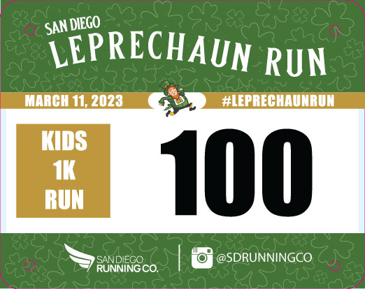 Leprechaun Run 5K | March 16, 2024 | San Diego Running Co.