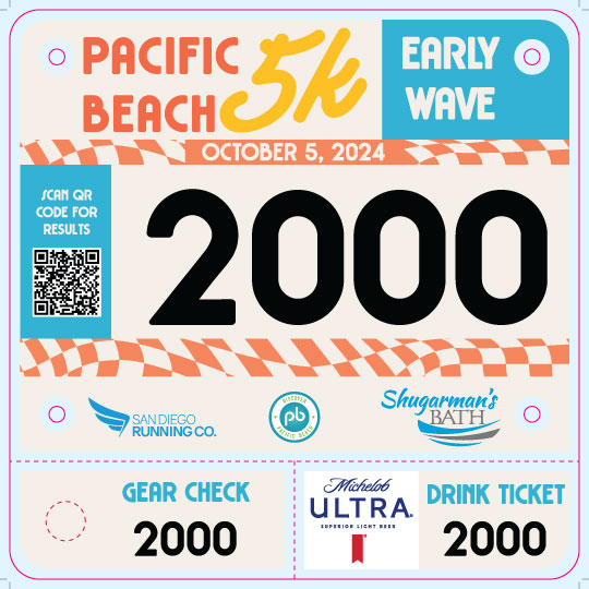 Pacific Beach Half Marathon & 5K | October 4th & 5th, 2025