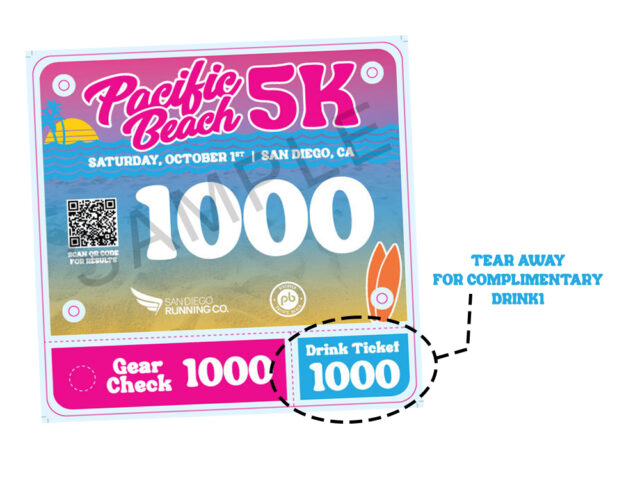 Pacific Beach Half Marathon & 5K | Saturday, October 7, 2023